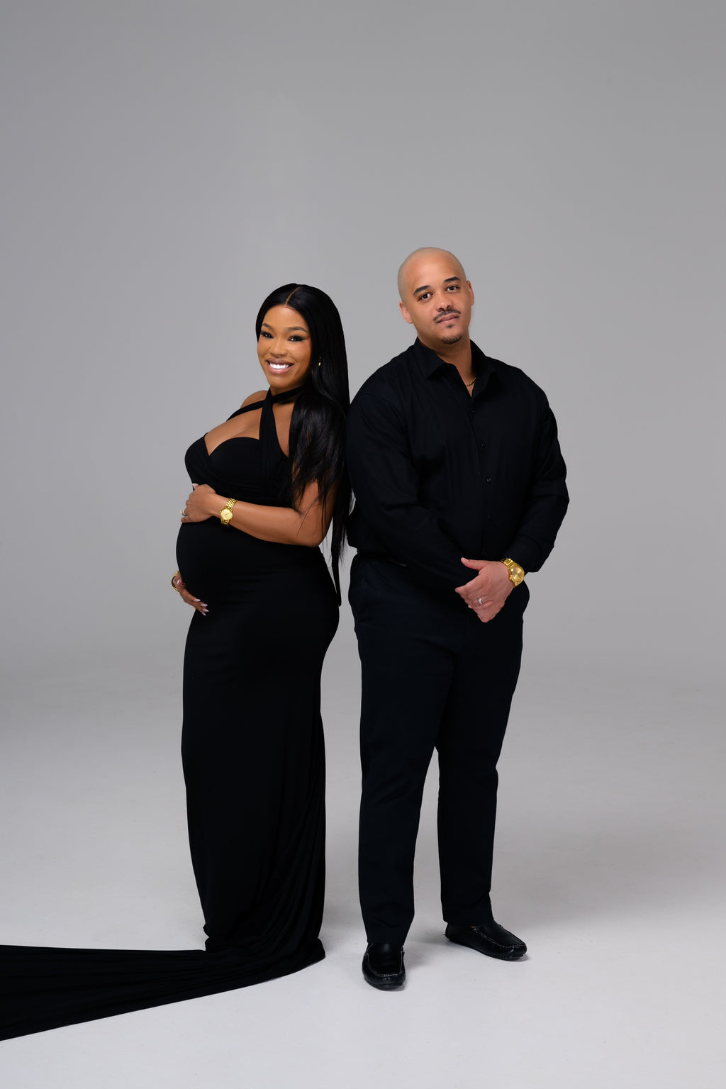 Jess Maternity Photoshoot Gown – ANYUTA COUTURE