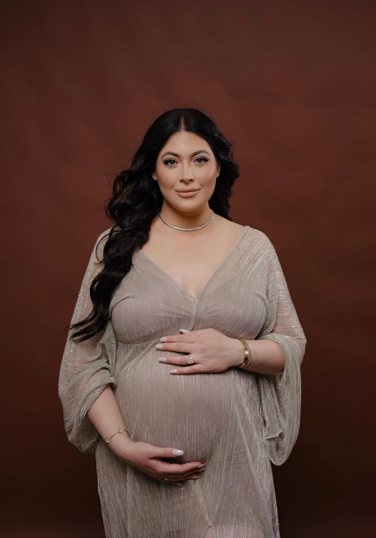 Anyuta Couture Luna Boho Maternity Gown – ANYUTA COUTURE